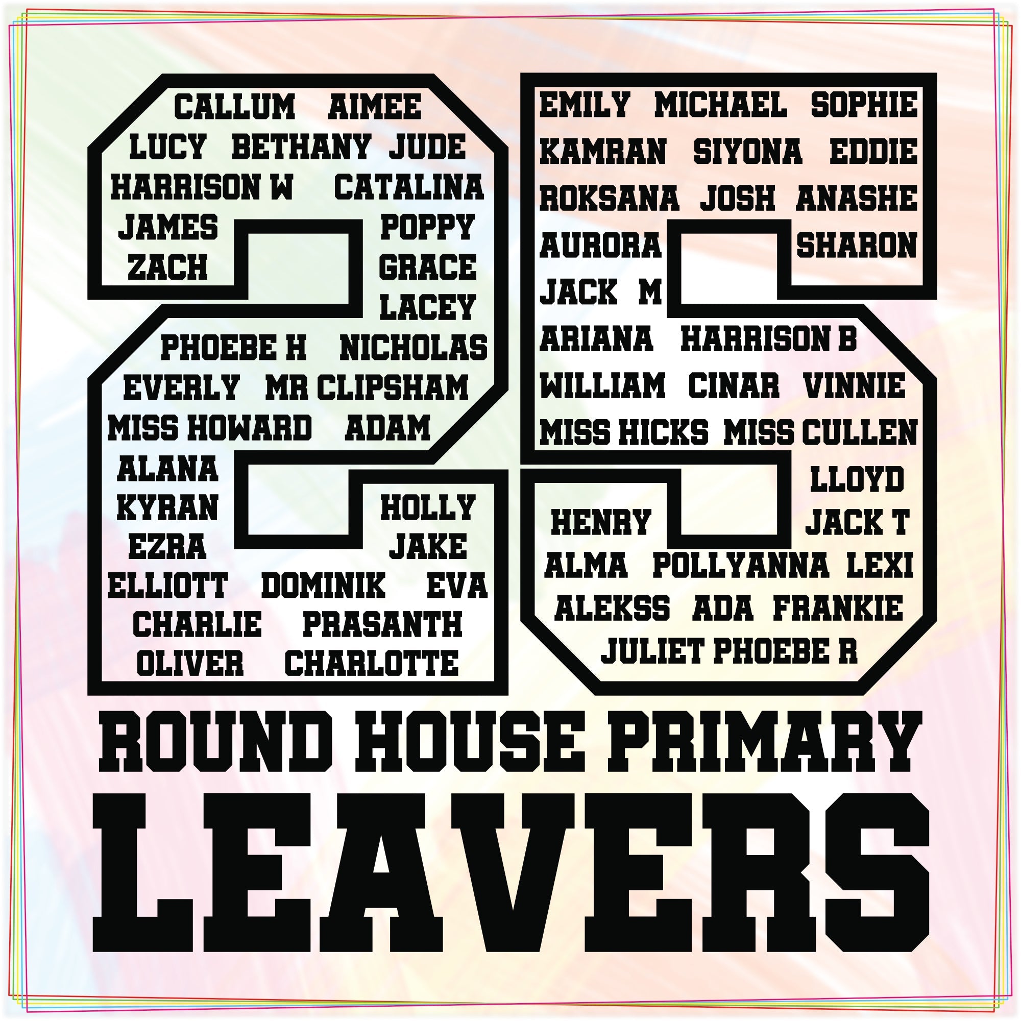 Round House School Leavers 2025 – Bojapes